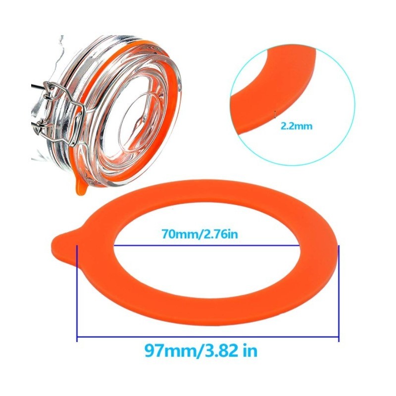 Joint en silicone pour réacteur hermétique